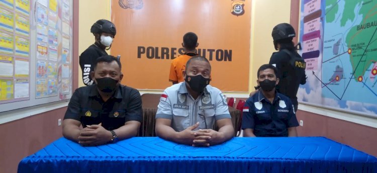Polres Buton Limpahkan Berkas Perkara Tersangka Pedofilia Ke Kejaksaan